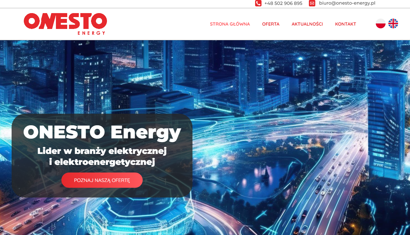 Aparatura Elektroenergetyczna i Transformatory | Onesto Energy